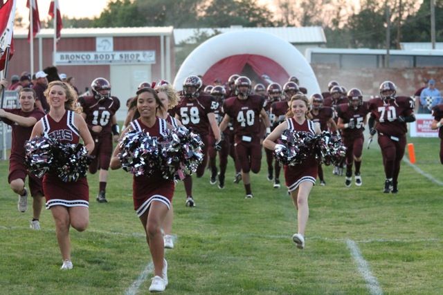 Clarendon ISD - Broncos Defeat the Gruver Greyhounds for a Homecoming Win