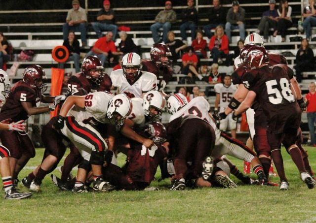 Clarendon ISD - Broncos Defeat the Gruver Greyhounds for a Homecoming Win