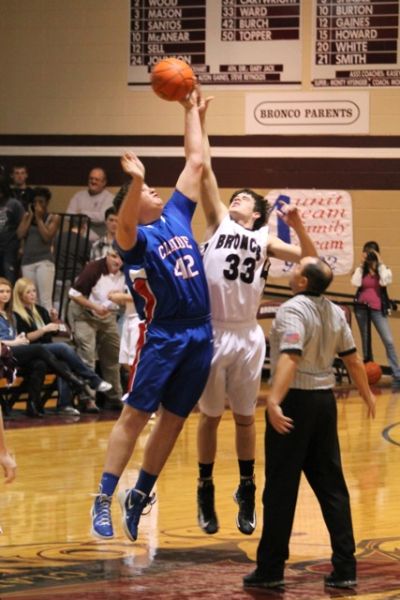 Clarendon ISD - Photos from Broncos vs Claude Mustangs on 1/8/13
